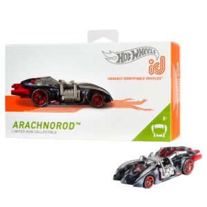 hot wheels id vehicle arachnorod embedded nfc chip uniquely identifiable 1:64 scale ages 8 and older