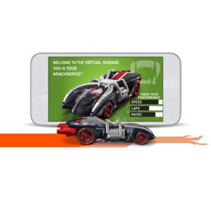 Hot Wheels id Vehicle Arachnorod Embedded NFC Chip Uniquely Identifiable 1:64 Scale Ages 8 and Older