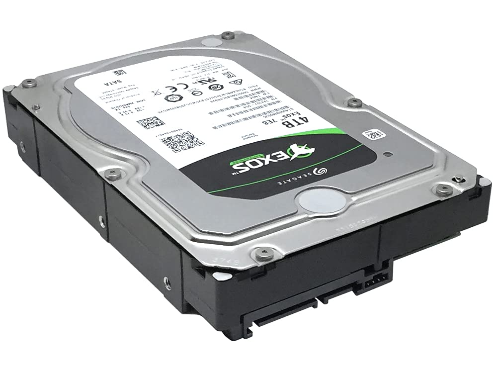 Seagate Exos 7E8 4TB 512n SATA 128MB Cache 3.5-Inch Enterprise Hard Drive - Frustration Free Packaging (ST4000NM0035) (Certified Refurbished)