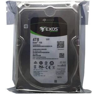 Seagate Exos 7E8 4TB 512n SATA 128MB Cache 3.5-Inch Enterprise Hard Drive - Frustration Free Packaging (ST4000NM0035) (Certified Refurbished)