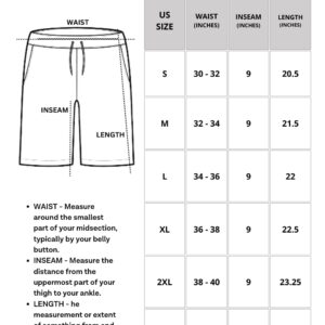 Real Essentials Mens Mesh Shorts Active Wear Athletic Short Men Basketball Pockets Workout Gym Soccer Running Summer Fitness Quick Dry Casual Clothes Sport Training Hiking, Set 8, L,Pack of 5