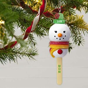 Hallmark Keepsake Christmas Ornament 2019 Year Dated Mom Cake Pop Snowman