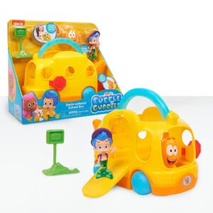 bubble guppies swim-sational school bus, kids toys for ages 3 up by just play