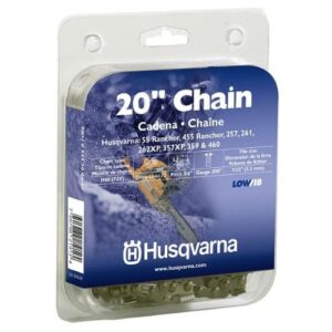 husqvarna 531300441 20-inch h80-72 (72v) saw chain, 3/8-inch by .050-inch