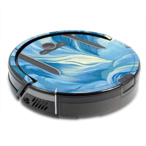 mightyskins skin compatible with shark ion robot r85 vacuum minimum coverage - whimsical | protective, durable, and unique vinyl wrap cover | easy to apply, remove | made in the usa