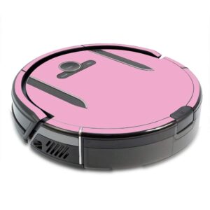 mightyskins skin compatible with shark ion robot r85 vacuum minimum coverage - solid pink | protective, durable, and unique vinyl wrap cover | easy to apply, remove | made in the usa