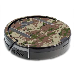 mightyskins skin compatible with shark ion robot r85 vacuum minimum coverage - urban camo | protective, durable, and unique vinyl wrap cover | easy to apply, remove | made in the usa