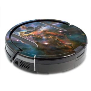 mightyskins skin compatible with shark ion robot r85 vacuum minimum coverage - eagle nebula | protective, durable, and unique vinyl wrap cover | easy to apply, remove | made in the usa