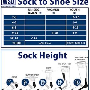 Yacht & Smith 60 Pairs Kids Ankle Wholesale Bulk Pack Athletic Sports Socks, by SOCKS'NBULK (Black)