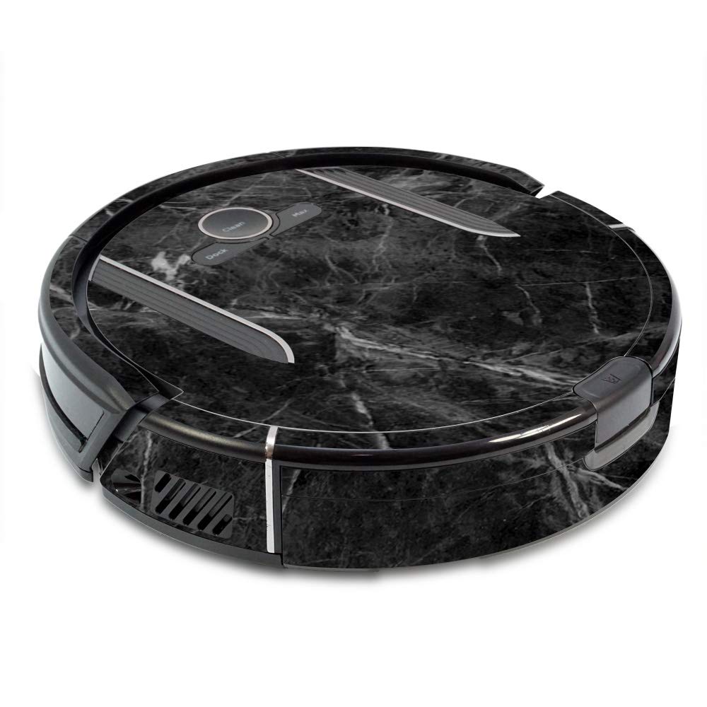 MightySkins Skin Compatible with Shark Ion Robot R85 Vacuum - Black Marble | Protective, Durable, and Unique Vinyl Decal wrap cover | Easy to Apply, Remove, and Change Styles | Made in The USA