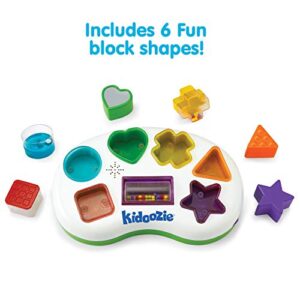 Kidoozie Lights ‘n Sounds Shape Sorter - Toddler Toy for Ages 9-24 Months - Helps Develop Hand-Eye Coordination and Problem Solving Skills!