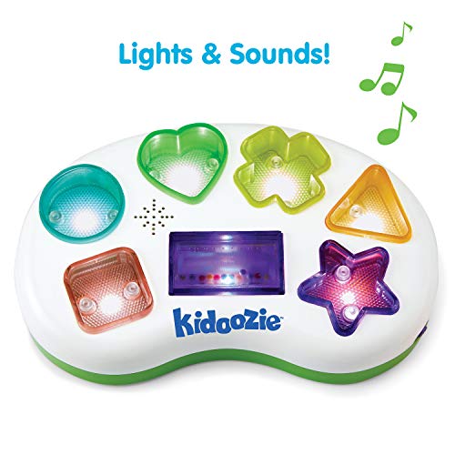 Kidoozie Lights ‘n Sounds Shape Sorter - Toddler Toy for Ages 9-24 Months - Helps Develop Hand-Eye Coordination and Problem Solving Skills!