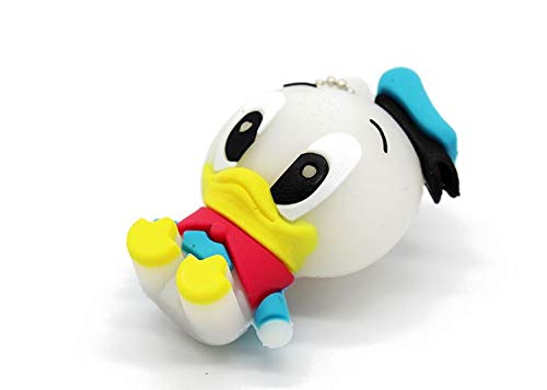 2.0 Baby Donald Duck 16GB USB External Hard Drive Flash Thumb Drive Storage Device Cute Novelty Memory Stick U Disk Cartoon