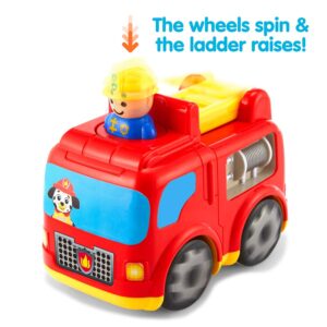 Kidoozie Press 'N Zoom Fire Engine