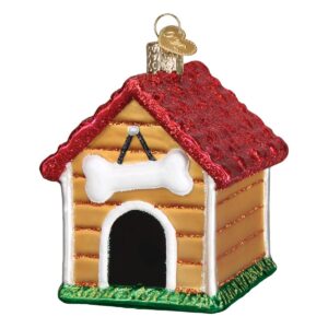 old world christmas dog house