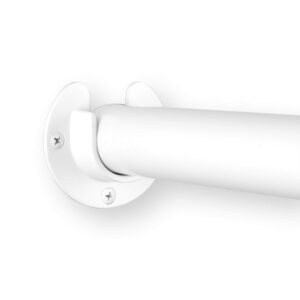 Pole Sockets, White Zinc, Pr.