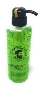 black ice professional shaving gel with aloe vera 16.9 fl oz