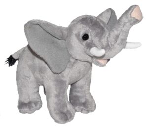 wild republic wild calls elephant plush, stuffed animal, plush toy, kids gifts, 8 inches