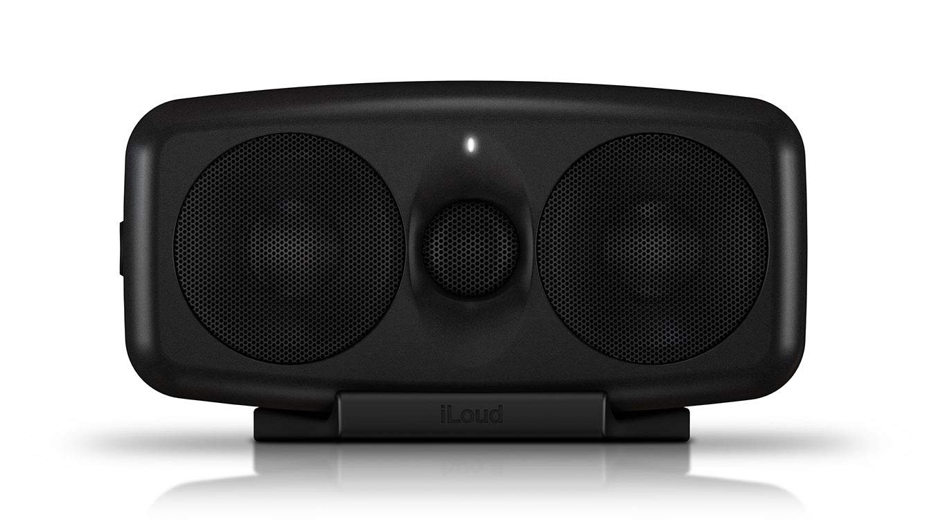 IK Multimedia iLoud MTM (Single) 100W, Dual 3" woofer Premium Compact Studio Monitor Powered Speakers, Designed for high-Performance Desktop Speaker, Computer Speakers and pc Speakers use and DJs