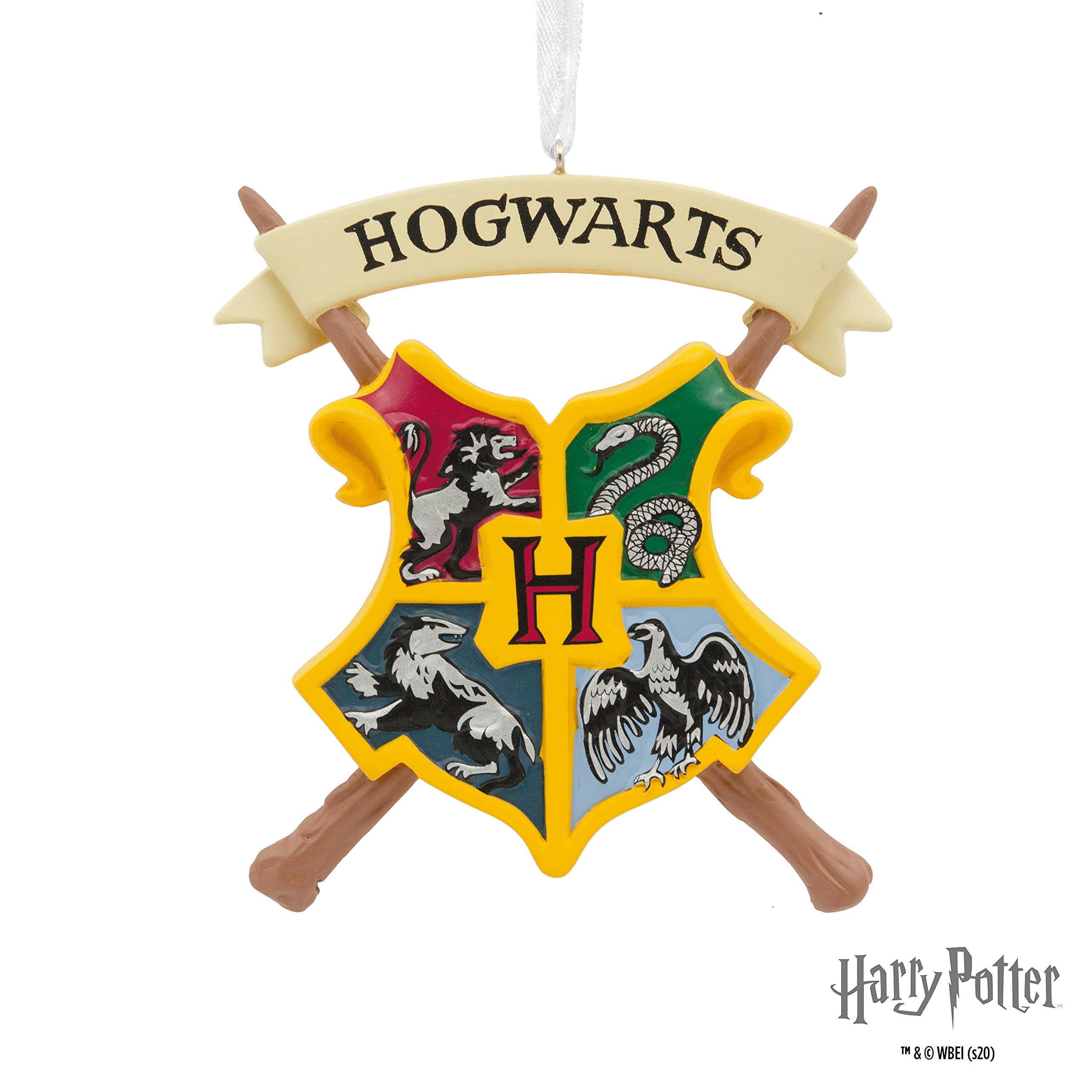 Hallmark Christmas Ornaments, Harry Potter Hogwarts Crest Ornament