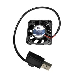 Coolerguys 40x40x10mm 5V USB Fan, 8-inch Connector CG4010L05S1-U