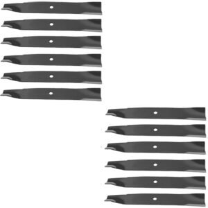 Twelve (12) Fits Toro Lawn Mower Replacement Blades for 50" Mower Decks Replaces 110-6837-03