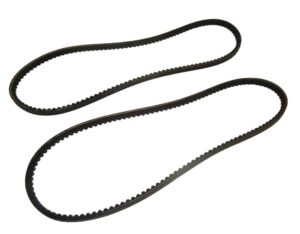 set of 2 replacement snow blower belts compatible with toro 37-9090 954-0256