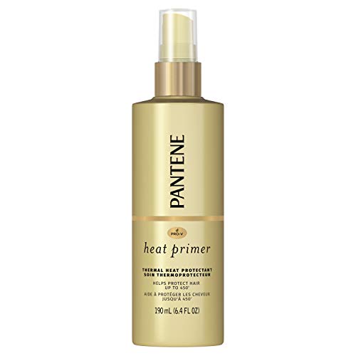 Pantene Pro-V Nutrient Boost Heat Primer Thermal Heat Protection Pre-Styling Spray, 6.4 Fl oz, 5.243 Fl oz