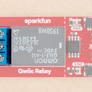 SparkFun Qwiic Single Relay-Up to 5.5A at 240VAC Multiple I2C addresses Available Turn on/Off high Power Device from Low Power microcontroller No Soldering Large Power Loads w/Simple I2C Commands