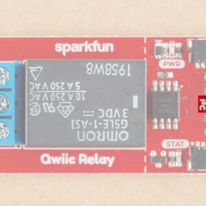 SparkFun Qwiic Single Relay-Up to 5.5A at 240VAC Multiple I2C addresses Available Turn on/Off high Power Device from Low Power microcontroller No Soldering Large Power Loads w/Simple I2C Commands