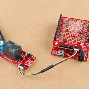 SparkFun Qwiic Single Relay-Up to 5.5A at 240VAC Multiple I2C addresses Available Turn on/Off high Power Device from Low Power microcontroller No Soldering Large Power Loads w/Simple I2C Commands