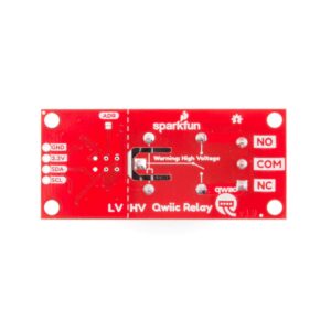 SparkFun Qwiic Single Relay-Up to 5.5A at 240VAC Multiple I2C addresses Available Turn on/Off high Power Device from Low Power microcontroller No Soldering Large Power Loads w/Simple I2C Commands