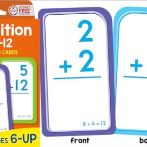 School Zone - Get Ready Flash Cards Addition & Subtraction 2 Pack - Ages 6 to 7, 1st Grade, 2nd Grade, Addition, Subtraction, Early Math, Problem-Solving, and More