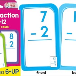 School Zone - Get Ready Flash Cards Addition & Subtraction 2 Pack - Ages 6 to 7, 1st Grade, 2nd Grade, Addition, Subtraction, Early Math, Problem-Solving, and More