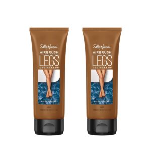 sally hansen airbrush legs, leg makeup lotion, deep 4 oz, pack of 2