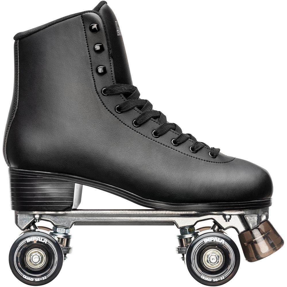 Impala Rollerskates Impala Quad Skate (Big Kid/Adult) Black 13 (US Men's 11, Women's 13) M