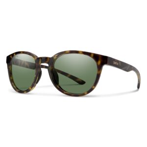 smith eastbank sunglasses vintage tortoise/chromapop polarized gray green