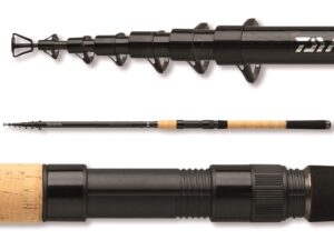 daiwa megaforce tele spin, 7.87 feet, 1.41-3.17 ounce, 6 parts, telescopic fishing rod