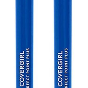 COVERGIRL Perfect Point Plus Eyeliner, Bold Cobalt, 0.008 Ounce, Pack of 2