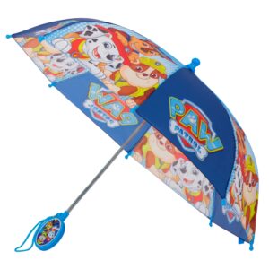 nickelodeon boys paw patrol character rainwear umbrella, light blue, age 3-6 us