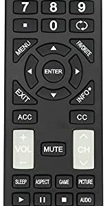 Xtrasaver Replacement Remote Control for Insignia LCD/LED TV Remote Control NS-RC4NA-18 for NS-22D420NA18 NS-32D220NA18 NS-32D311MX17 NS-32D311NA17 NS-40D420MX18 NS-40D420NA18 NS43D420NA18