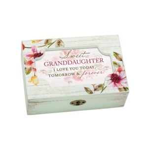 cottage garden granddaughter i love you floral decoupage petite music box plays you are my sunshine