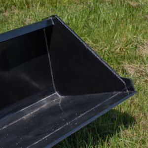 Titan Attachments Skid Steer Bucket Attachment 72" 276 lb. Universal 1/8" Thick