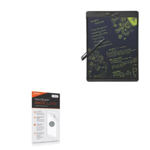 boxwave screen protector compatible with boogie board blackboard letter (8.5x11) - cleartouch anti-glare (2-pack), anti-fingerprint matte film skin for boogie board blackboard letter (8.5x11)