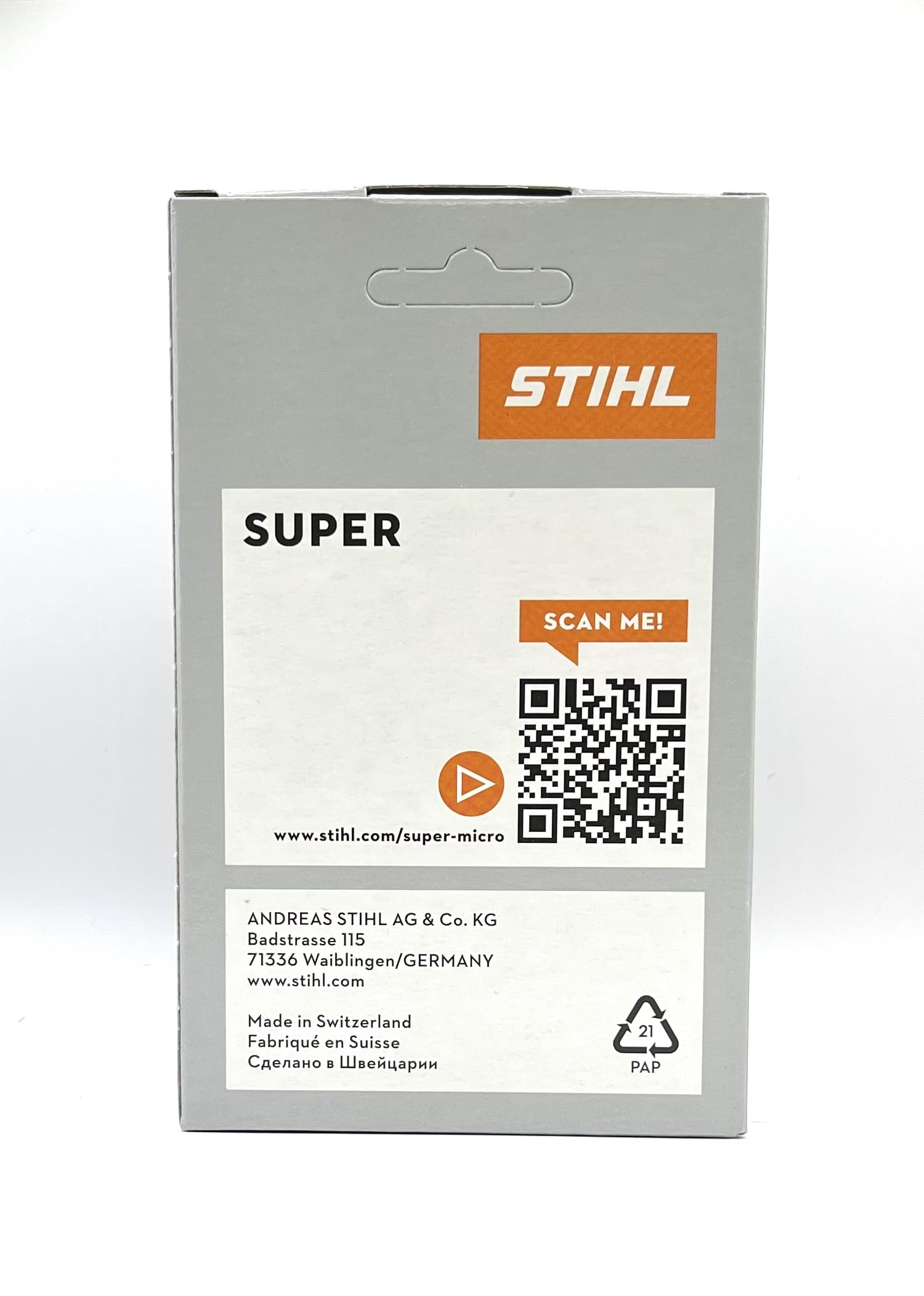 Stihl 3639 005 0068 Rapid Super Chainsaw Chain Pack of 2