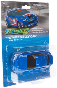 scalextric start rally style car pro tweeks racing 1:32 slot race car c4115 , blue