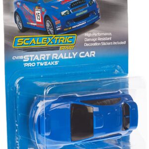 Scalextric Start Rally Style Car Pro Tweeks Racing 1:32 Slot Race Car C4115 , Blue