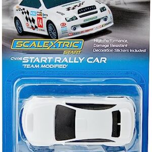 Scalextric Start Rally Style Car Team Modified 1:32 Slot Race Car C4116 Blue