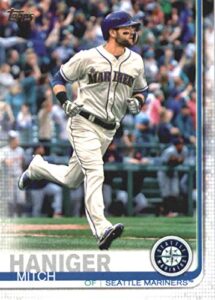 2019 topps baseball #139 mitch haniger seattle mariners