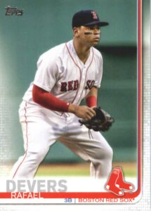 2019 topps baseball #228 rafael devers boston red sox